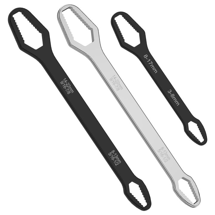 Multifunctional Torx Wrench Adjustable Self-Tightening Universal Double ...