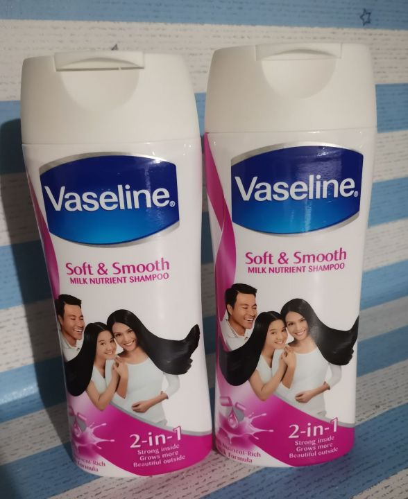 VASELINE Soft & Smooth Milk Nutrient Shampoo 275ml | Lazada PH
