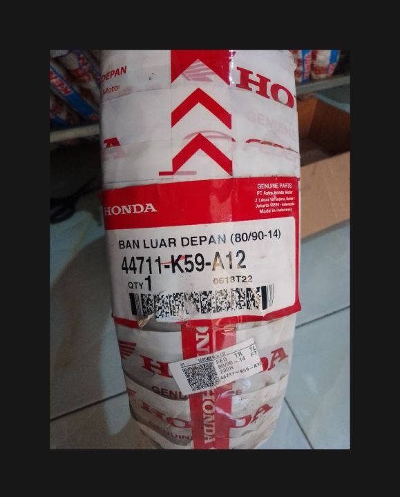 ban matik Honda Beat 80/90-14 AHM Tubles SNI | Lazada Indonesia