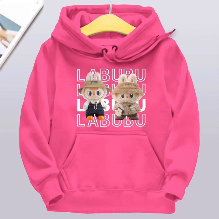 Atasan Sweater Hoodie Kekinian Untuk Anak Anak Motif LABUBU Viral 4 ...