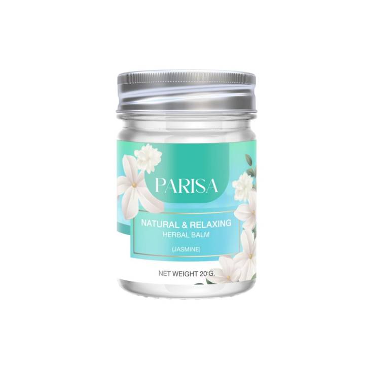 Parisa Relaxing Balm Jasmine 3กระปุก Th