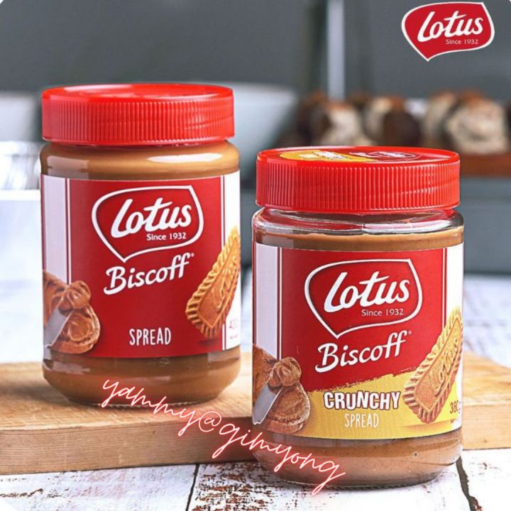 Lotus Biscoff Original Speculoos Spread สเปรด รสบัตเตอร์คาราเมล สูตรอ ...