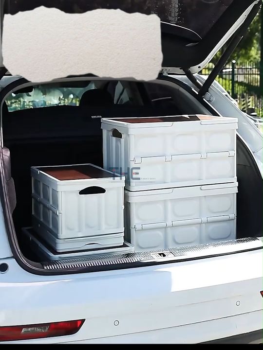 THE L43-54cm (30-56 Litre) Multi-Function Wooden Cover Storage Box With ...