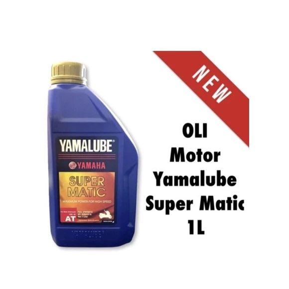 Oli MOTOR MATIC 1liter, YAMALUBE SUPER MATIC, 10w-40, FULL SYNTHETIC ...