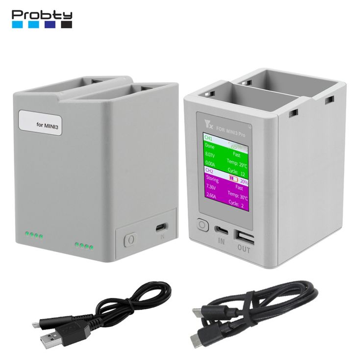 Two-way Digital Display Charging Hub Battery Intelligent Charger for ...