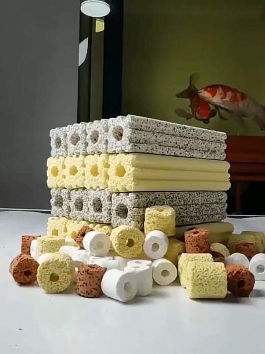 CERAMIC Lava RINGS Filter MediaHigh Efficiency Bio Filter Bacteria ...