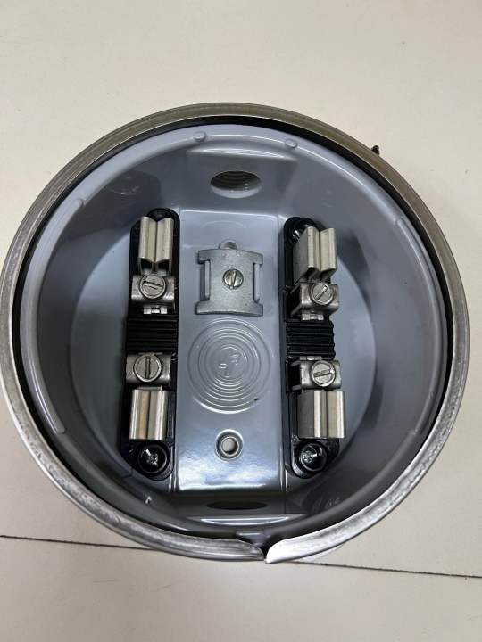 Round Meter Base 1” heavy duty Long Jaws JF brand. Meralco standard ...