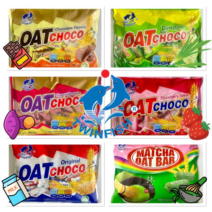 OAT CHOCO ข้าวโอ๊ตอัดแท่ง โอ๊ตโลมา มีหลายรสชาติ | Lazada.co.th