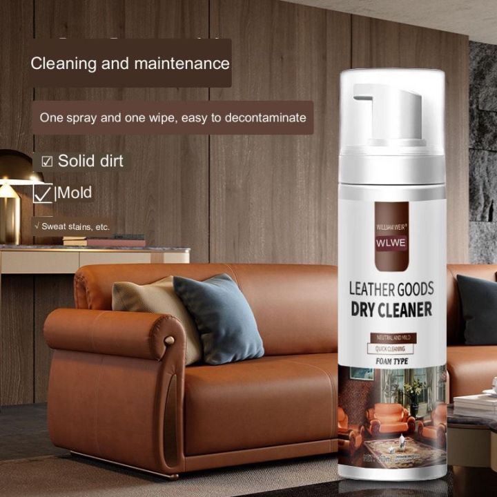 WILLIAM WEIRS Instant Leather cleaner/leather sofa/leather bag care ...