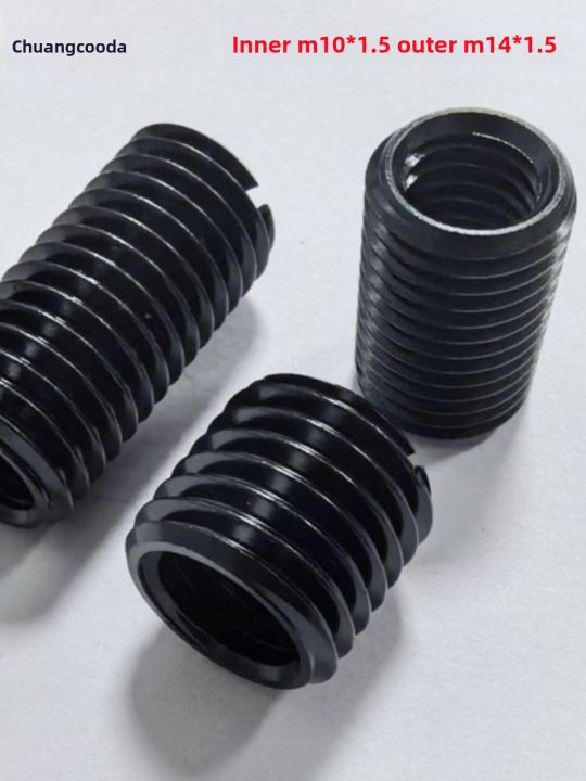 Carbon Steel Quenching Black External Thread Nut Conversion Adapter ...