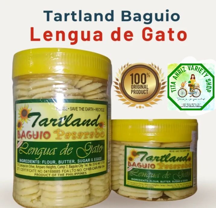 TARTLAND LENGUA DE GATO BAGUIO CITY | Lazada PH