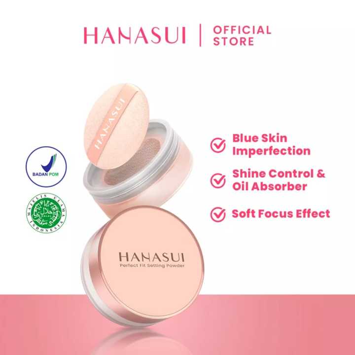 Hanasui Perfect Fit Setting Powder | Lazada Indonesia