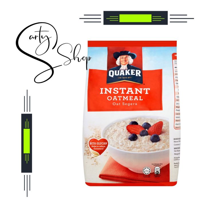 Quaker instant oatmeal (800g) | Lazada