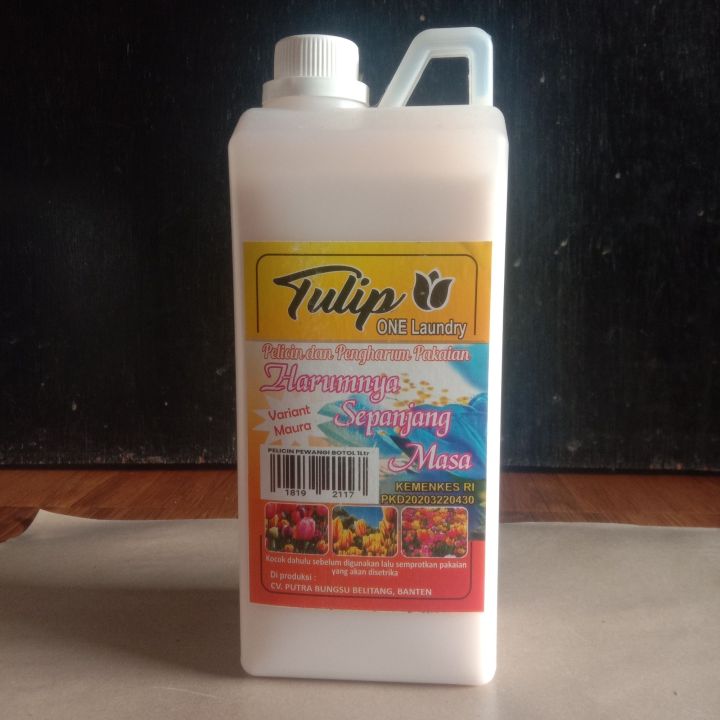 TULIP Pelicin Setrika Laundry/Pelicin dan Pewangi setrika 1 Liter dan ...