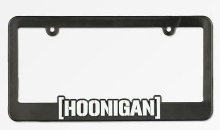 HOONIGAN Car Plate Frame Holder 2 pcs 5.5 x 15.5 inches | Lazada PH