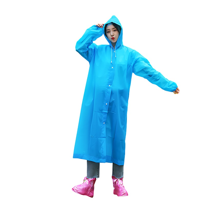 EVA Long Raincoat for Adults Travel Essential YY8140 | Lazada PH
