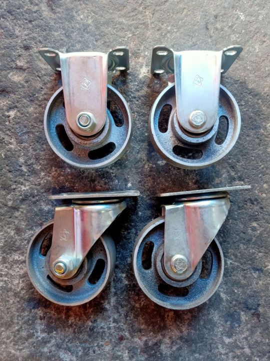 Bánh Gang 100x32mm ( Xoay và Cố Định ) | Lazada.vn