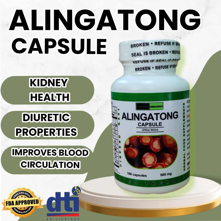 RED ALINGATONG ROOTS HERBAL CAPSULE / ALL NATURALS AND ORGANIC / NO ...