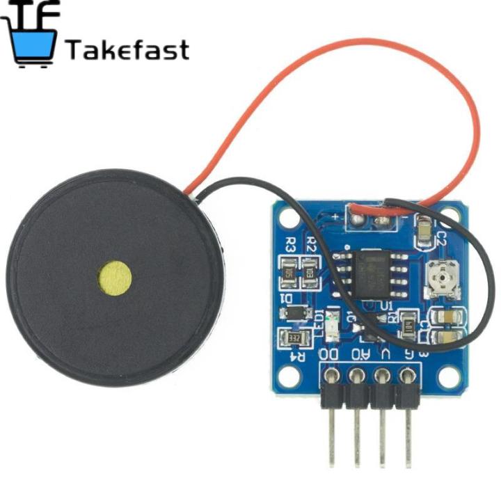 Piezoelectric shock tap sensor Vibration switch module piezoelectric ...