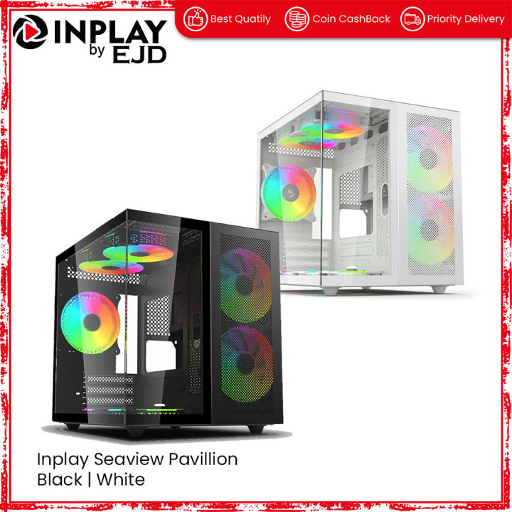 Inplay Seaview Pavillion ATX Gaming Case | Inplay by EJD | Lazada PH