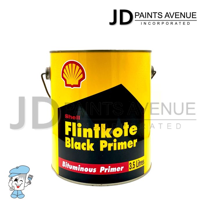 Shell Flintkote Black Primer 3.5L | Lazada PH