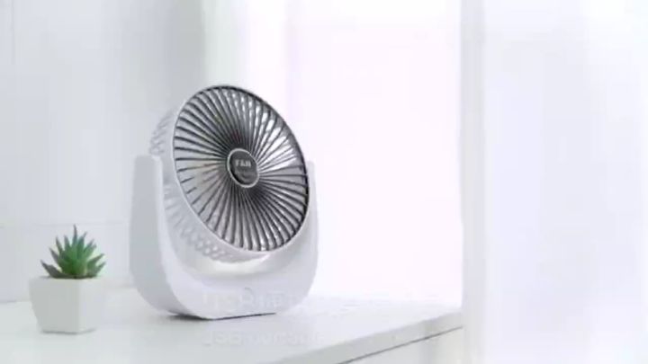 24-hour fully rechargeable portable fan portable fan charger wireless ...