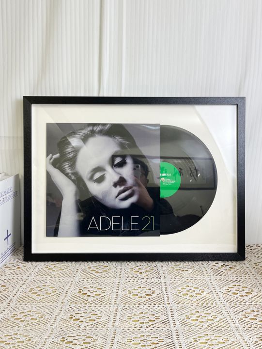 Gramophone Record Display Frame Music Decorative Wall Record Storage ...