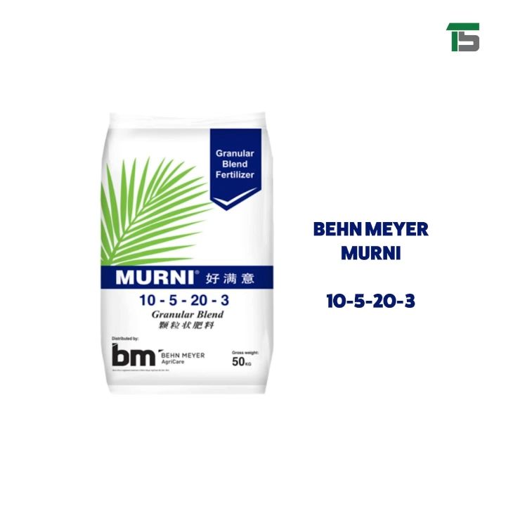 BM Murni 10-5-20-3 50kg Granular Blend Potassium Fertilizer Behn Meyer ...