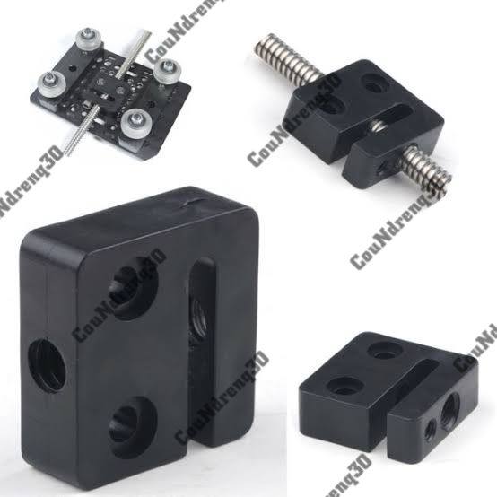 Openbuilds T8 Anti-Backlash Nut Block For Leadscrew T8 | Lazada Indonesia