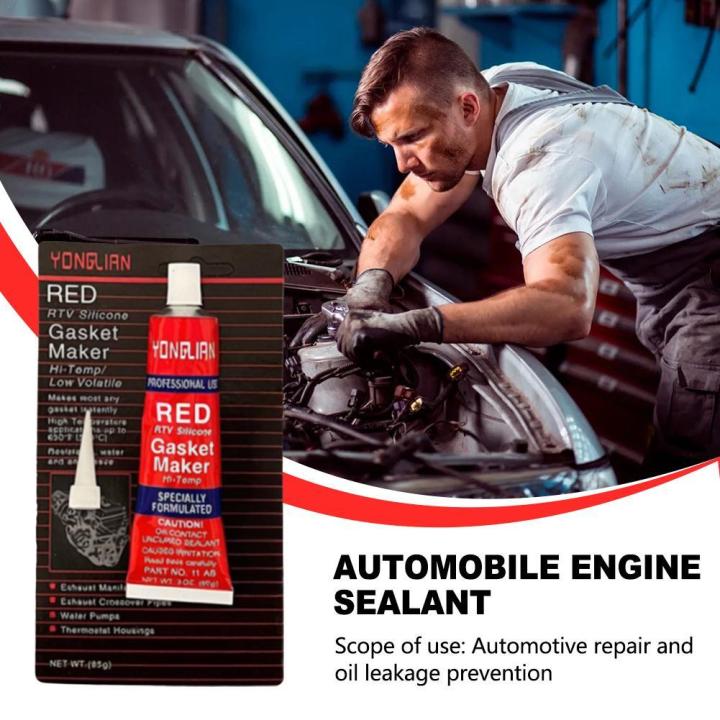 50/85g Red RTV Silicone Gasket Maker Sealant High Temperature Resistant ...