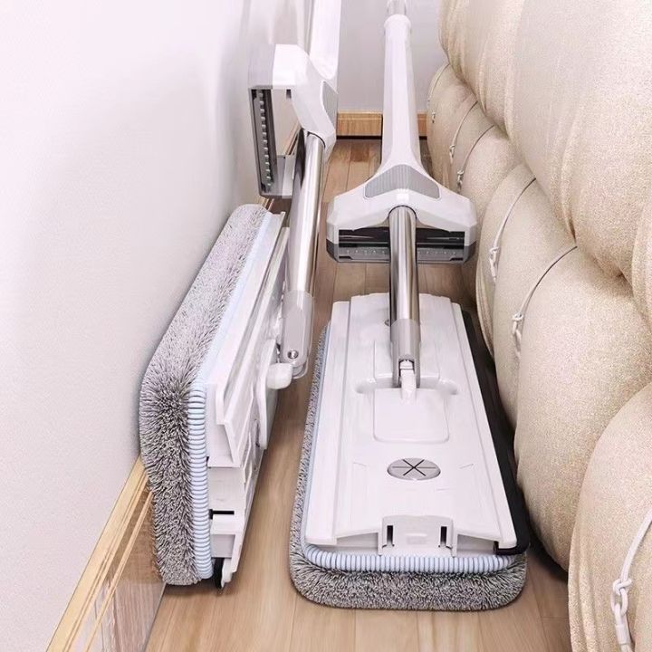 New upgrad 45cm big Size Squeeze Mop With Bucket 360 Rotation Fold mop ...