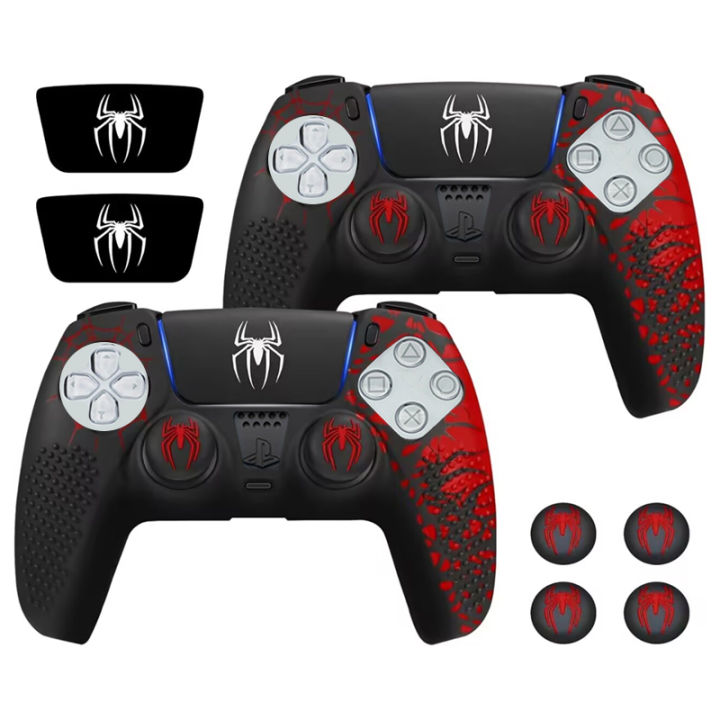 For PS5 Controller Cover Case Anti-Slip Silicone Protective Skin ...
