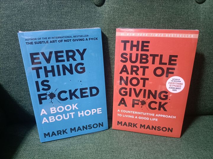 MARK MANSON BOOKS BUNDLE | Lazada PH
