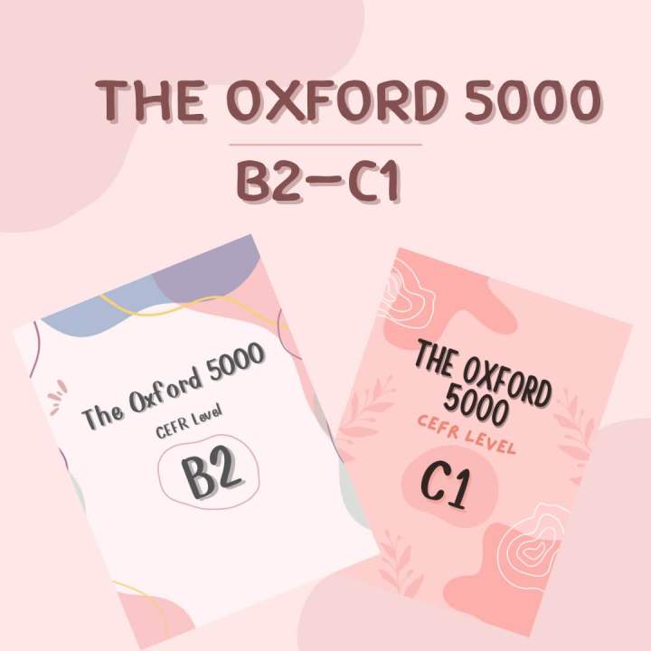 The Oxford 5000 by CEFR Level - B2,C1 | Lazada.co.th