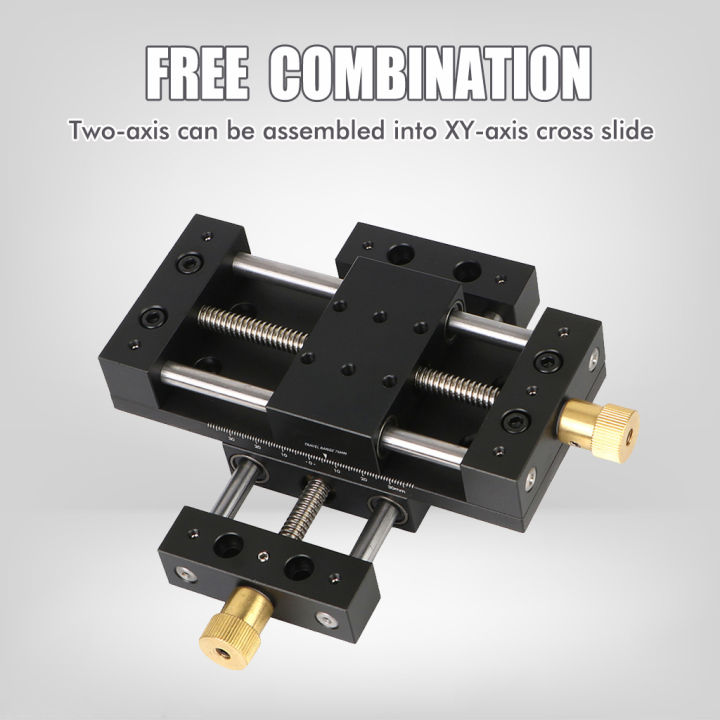 Platform Sliding Table X-Axis Manual Translation Displacement Station ...