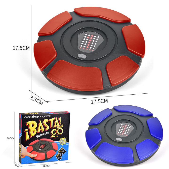 Basta 2.0 Spanish Word Game - English Games Version Quick Thinking ...