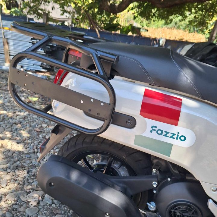 YAMAHA FAZZIO HEAVY-DUTY BOX BRACKET WITH SIDE PANNIER BRAKET | Lazada PH