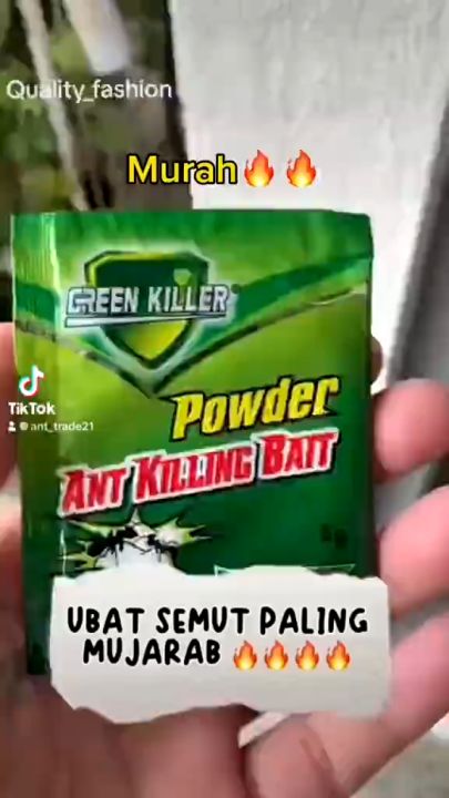 【Ship today】Powder Cockroach Effective Insect Killer Racun Semut Serbuk ...