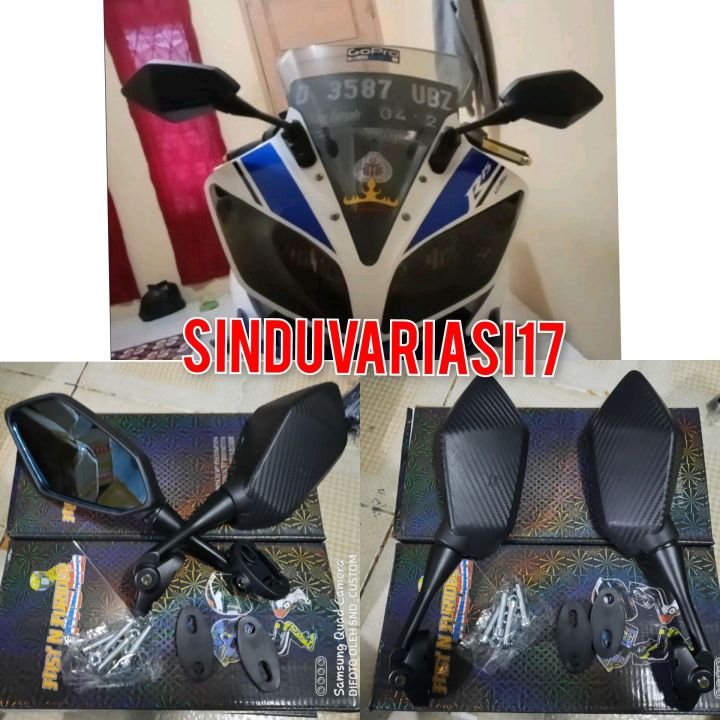 Spion Carbon Lipat Yamaha R15 V2 R15 Lama | Lazada Indonesia