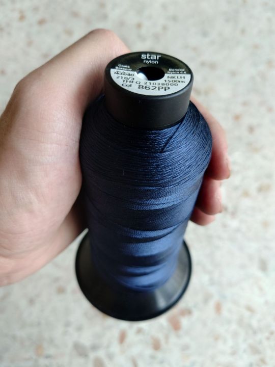 Star Nylon thread 210D/3 Dark-Blue Color | Lazada.co.th