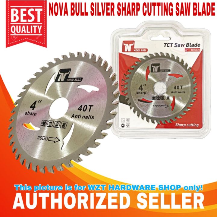 HEAVY DUTY 4” 105mm 40T Sharp Cutting Saw Blade Disc | Lazada PH