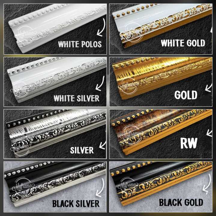 BATANGAN PIGURA TYPE S 41 PANJANG 1METER//LIS PLAVON// LIS PVC //LIS ...