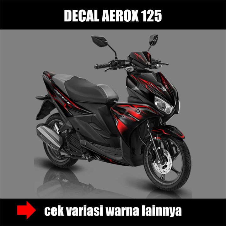 Decal Aerox 125 Gravis Full Body Stiker Motor Yamaha Aerox 125 kode 05 ...