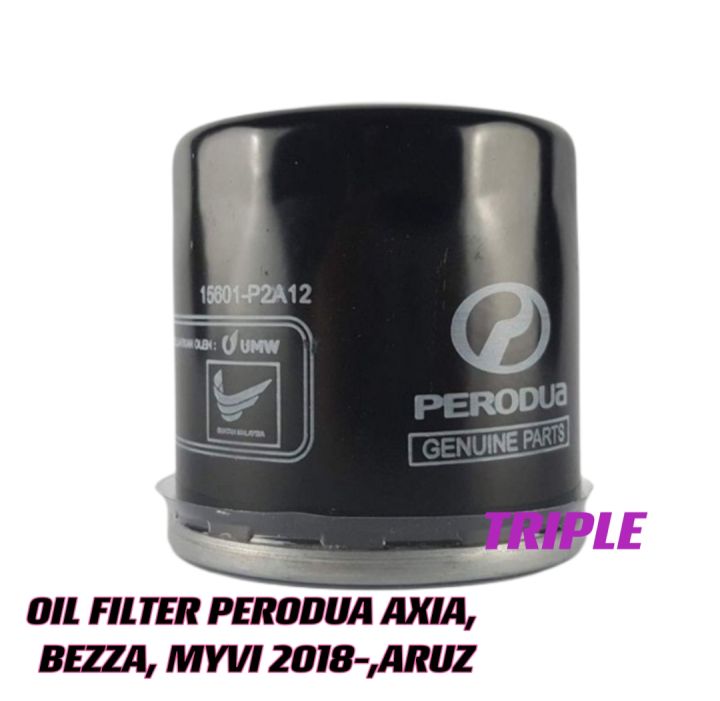 PERODUA OIL FILTER FOR AXIA, BEZZA, ARUZ, MYVI G3 | Lazada