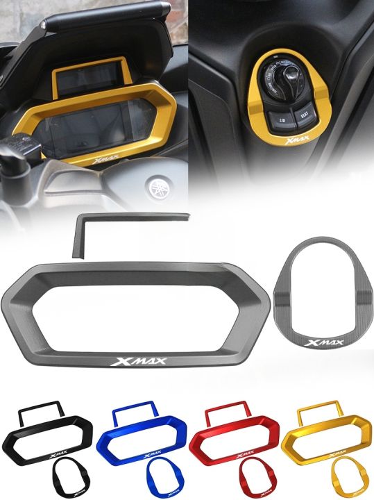 Khóa Ống Ống Bảng Biển Số Yamaha XMAX300 23-24 Năm Bao Vỏ Bảo Vệ Chống ...
