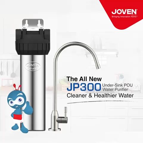 Joven Water Purifier 1-Micron Activated Carbon Block Filter Under-Sink ...