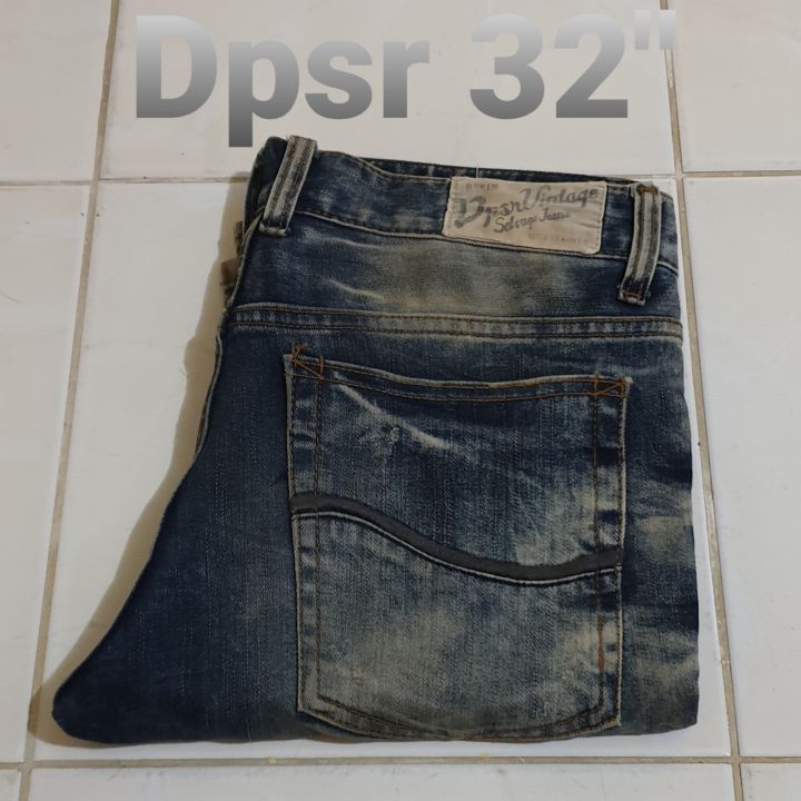 ยีนส์ใหม่ ยี่ห้อ Dpsr เอว 32 นิ้ว | Lazada.co.th