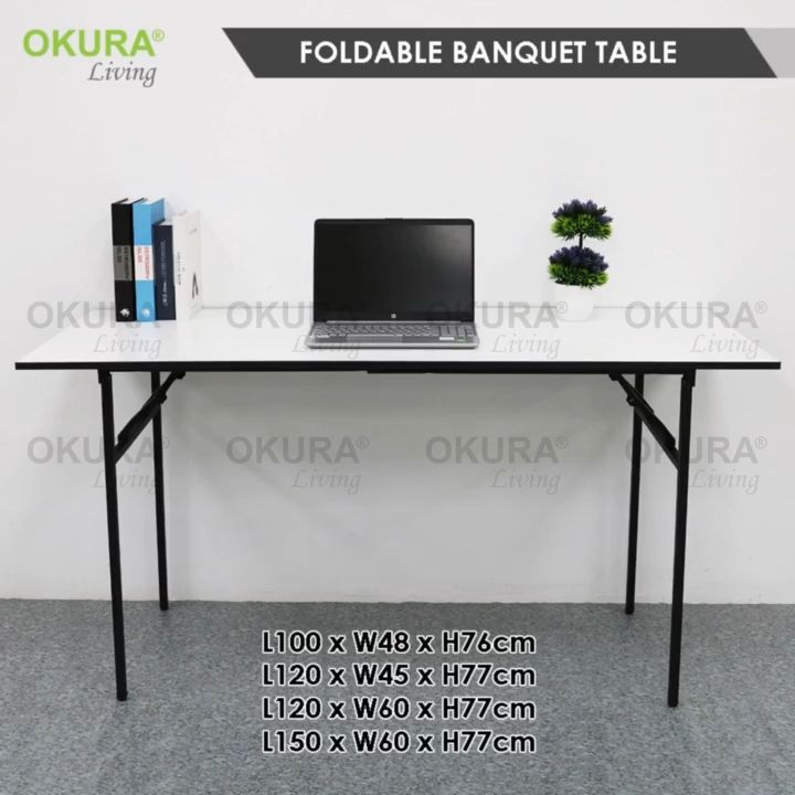 OKURA Foldable Banquet Table Event / Catering / Hall / Buffet Folding ...