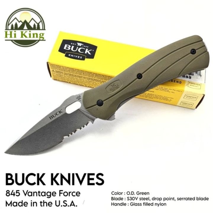มีด BUCK รุ่น 845 Vantage Force S30V ของแท้ หนึ่งในรุ่นยอดนิยมของ BUCK ...