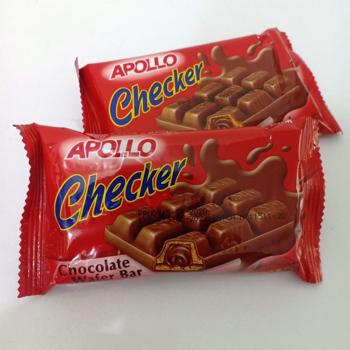 Apollo Checker Wafer Ball Bar 30 gram | Lazada Indonesia